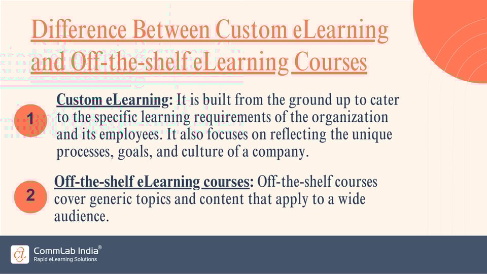 Custom eLearning: Understanding Impact on Corporate Training
